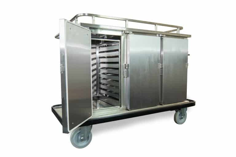 Hot Food Trolleys and Hot Cupboards | Corsair Engineering
